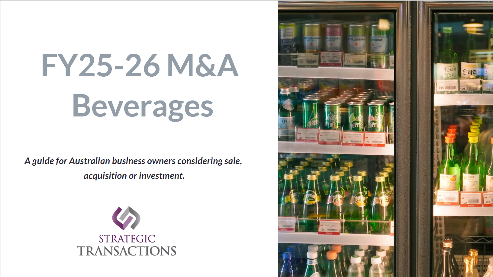 Beverages » Strategic Transactions